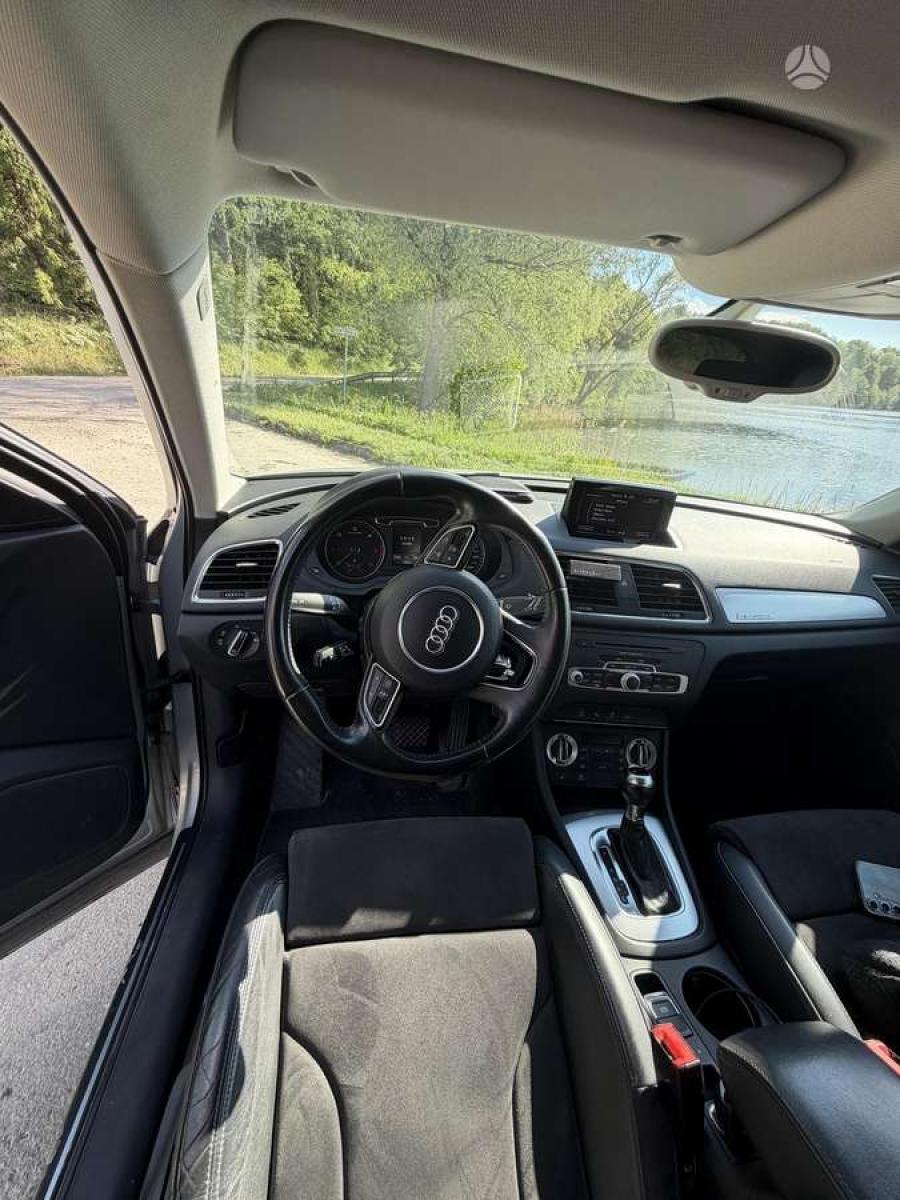 Grey Audi Q3 2012 in Utena, with an engine capacity of 1.97 L and mileage of 253 thousand km for 9000 €, photo 9 on AUTOMOTO.COM.LV