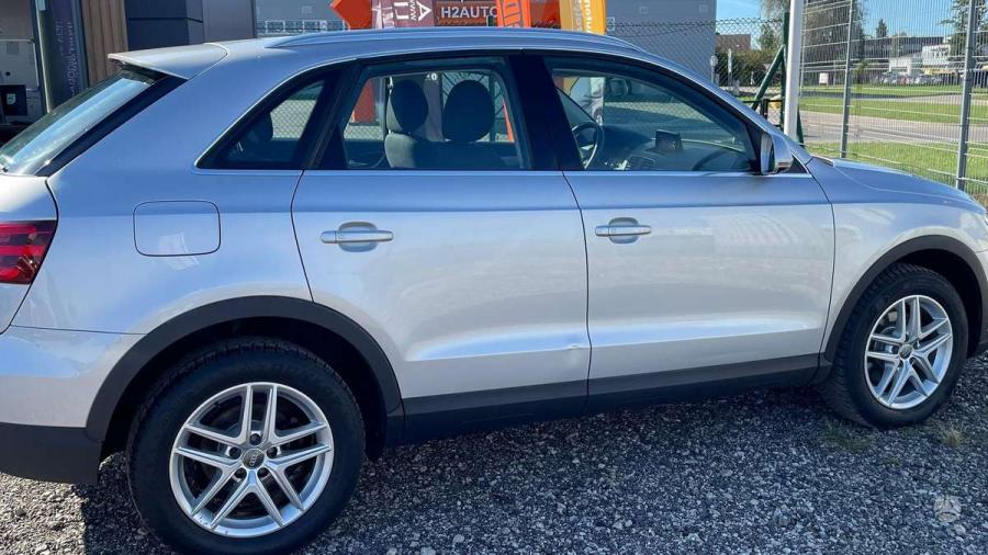 Grey Audi Q3 2012 in Marijampole, with an engine capacity of 1.97 L and mileage of 209 thousand km for 10490 €, photo 12 on AUTOMOTO.COM.LV