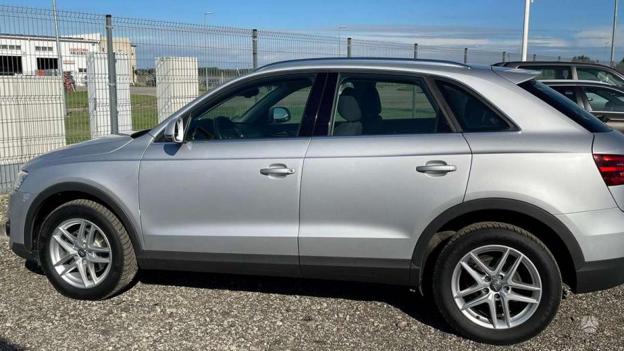 Grey Audi Q3 2012 in Marijampole, with an engine capacity of 1.97 L and mileage of 209 thousand km for 10490 €, photo 13 on AUTOMOTO.COM.LV