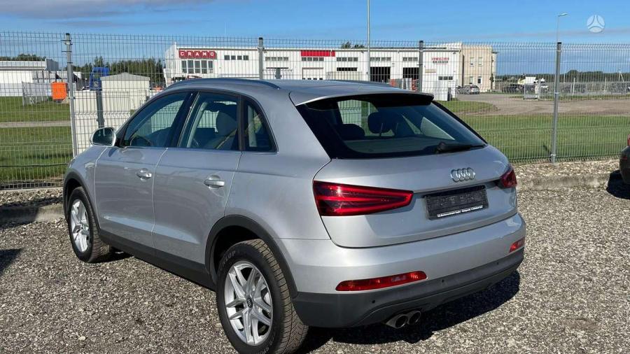Grey Audi Q3 2012 in Marijampole, with an engine capacity of 1.97 L and mileage of 209 thousand km for 10490 €, photo 15 on AUTOMOTO.COM.LV