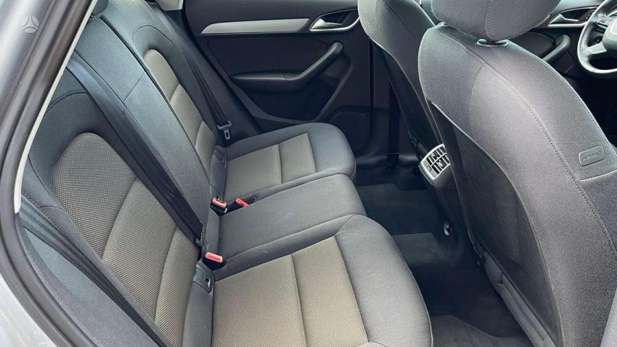 Grey Audi Q3 2012 in Marijampole, with an engine capacity of 1.97 L and mileage of 209 thousand km for 10490 €, photo 32 on AUTOMOTO.COM.LV