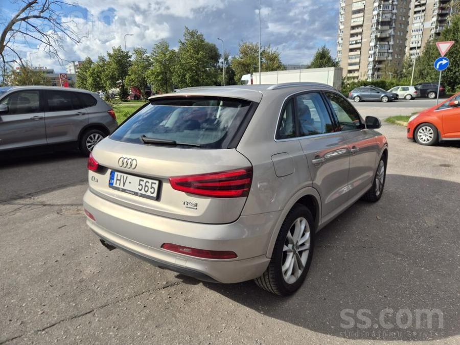 Pelēks Audi Q3 2012 Rīga, ar dzinēja tilpumu 2.00 L un nobraukumu 147 tūkst. km par 9990 €, foto 7 vietnē AUTOMOTO.COM.LV