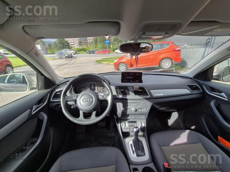 Pelēks Audi Q3 2012 Rīga, ar dzinēja tilpumu 2.00 L un nobraukumu 147 tūkst. km par 9990 €, foto 12 vietnē AUTOMOTO.COM.LV