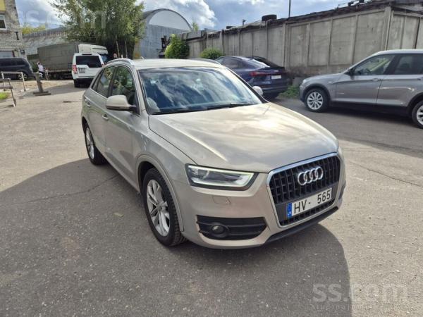 Audi Q3 2012 Rīga vietnē Pelēks Audi Q3 2012 Rīga, ar dzinēja tilpumu 2.00 L un nobraukumu 147 tūkst. km par 9990 €, foto 3 vietnē AUTOMOTO.COM.LV