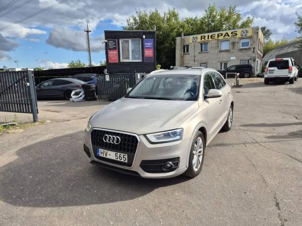 Audi Q3 2012 Rīga vietnē Pelēks Audi Q3 2012 Rīga, ar dzinēja tilpumu 2.00 L un nobraukumu 147 tūkst. km par 9990 €, foto 1 vietnē AUTOMOTO.COM.LV