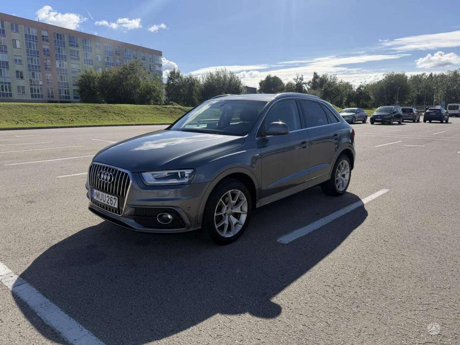 Grey Audi Q3 2012 in Siauliai, with an engine capacity of 1.97 L and mileage of 246 thousand km for 11000 €, photo 3 on AUTOMOTO.COM.LV