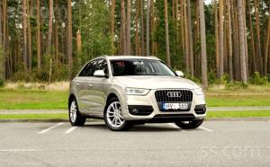 Grey Audi Q3 2012 in Riga, with an engine capacity of 2.00 L and mileage of 147 thousand km for 9990 €, photo 3 on AUTOMOTO.COM.LV
