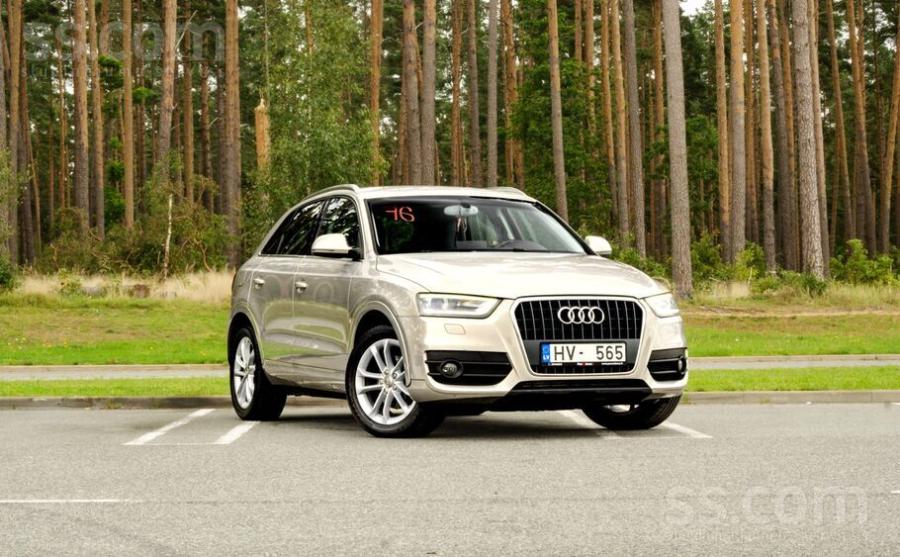 Grey Audi Q3 2012 in Riga, with an engine capacity of 2.00 L and mileage of 147 thousand km for 9990 €, photo 3 on AUTOMOTO.COM.LV