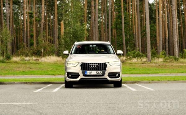 Pelēks Audi Q3 2012 Rīga, ar dzinēja tilpumu 2.00 L un nobraukumu 147 tūkst. km par 9990 €, foto 4 vietnē AUTOMOTO.COM.LV