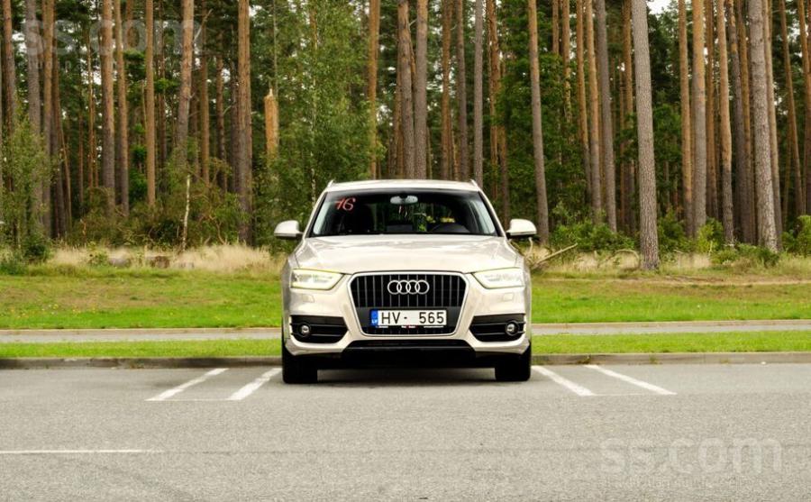 Grey Audi Q3 2012 in Riga, with an engine capacity of 2.00 L and mileage of 147 thousand km for 9990 €, photo 4 on AUTOMOTO.COM.LV