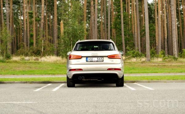 Pelēks Audi Q3 2012 Rīga, ar dzinēja tilpumu 2.00 L un nobraukumu 147 tūkst. km par 9990 €, foto 8 vietnē AUTOMOTO.COM.LV