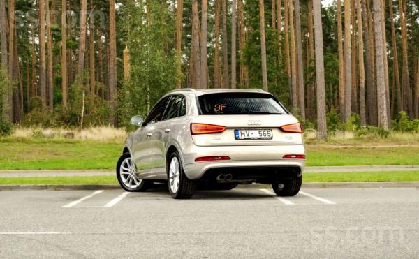 Pelēks Audi Q3 2012 Rīga, ar dzinēja tilpumu 2.00 L un nobraukumu 147 tūkst. km par 9990 €, foto 9 vietnē AUTOMOTO.COM.LV