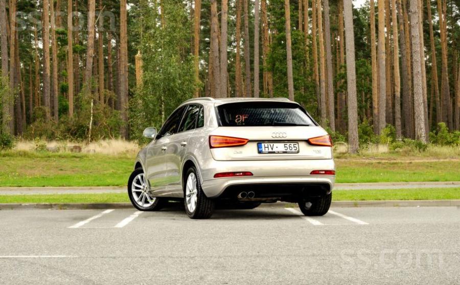 Grey Audi Q3 2012 in Riga, with an engine capacity of 2.00 L and mileage of 147 thousand km for 9990 €, photo 9 on AUTOMOTO.COM.LV