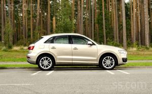 Grey Audi Q3 2012 in Riga, with an engine capacity of 2.00 L and mileage of 147 thousand km for 9990 €, photo 10 on AUTOMOTO.COM.LV