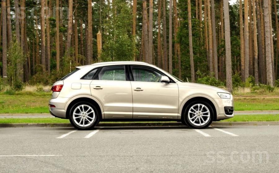 Grey Audi Q3 2012 in Riga, with an engine capacity of 2.00 L and mileage of 147 thousand km for 9990 €, photo 10 on AUTOMOTO.COM.LV