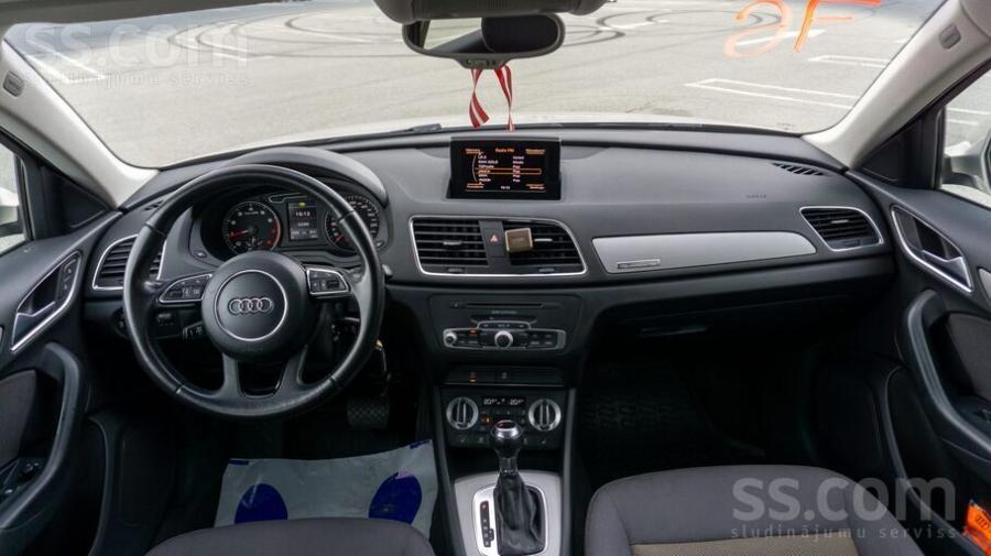 Grey Audi Q3 2012 in Riga, with an engine capacity of 2.00 L and mileage of 147 thousand km for 9990 €, photo 13 on AUTOMOTO.COM.LV