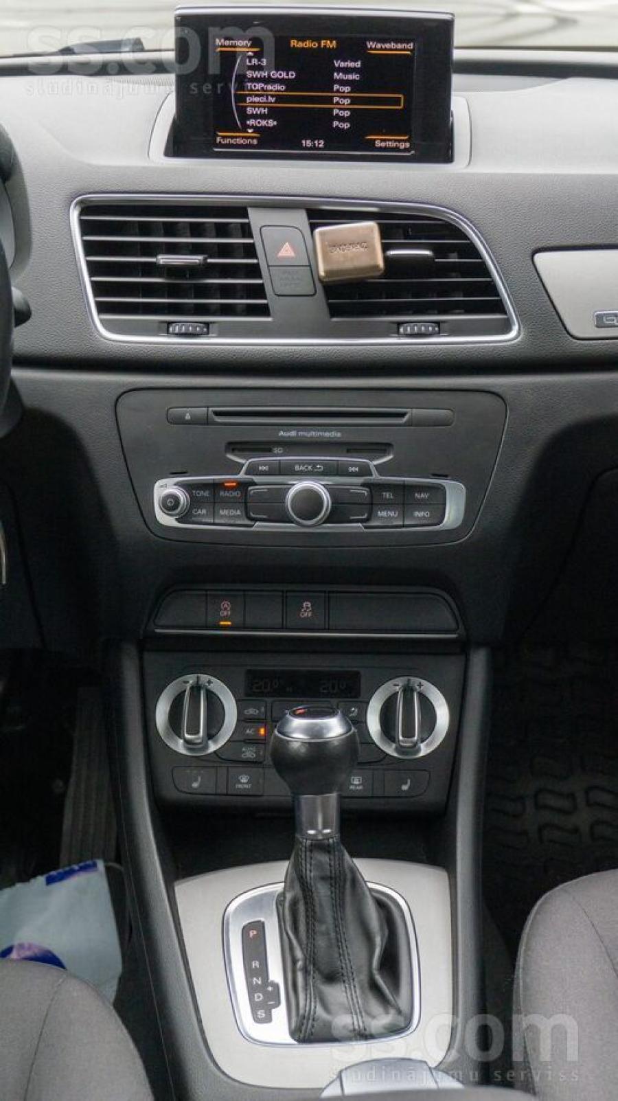 Grey Audi Q3 2012 in Riga, with an engine capacity of 2.00 L and mileage of 147 thousand km for 9990 €, photo 14 on AUTOMOTO.COM.LV