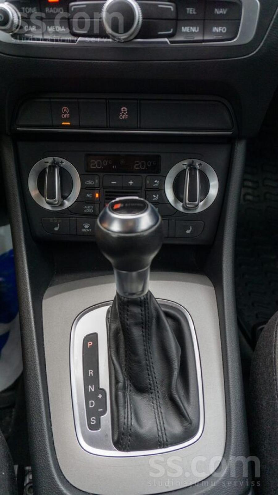 Grey Audi Q3 2012 in Riga, with an engine capacity of 2.00 L and mileage of 147 thousand km for 9990 €, photo 17 on AUTOMOTO.COM.LV