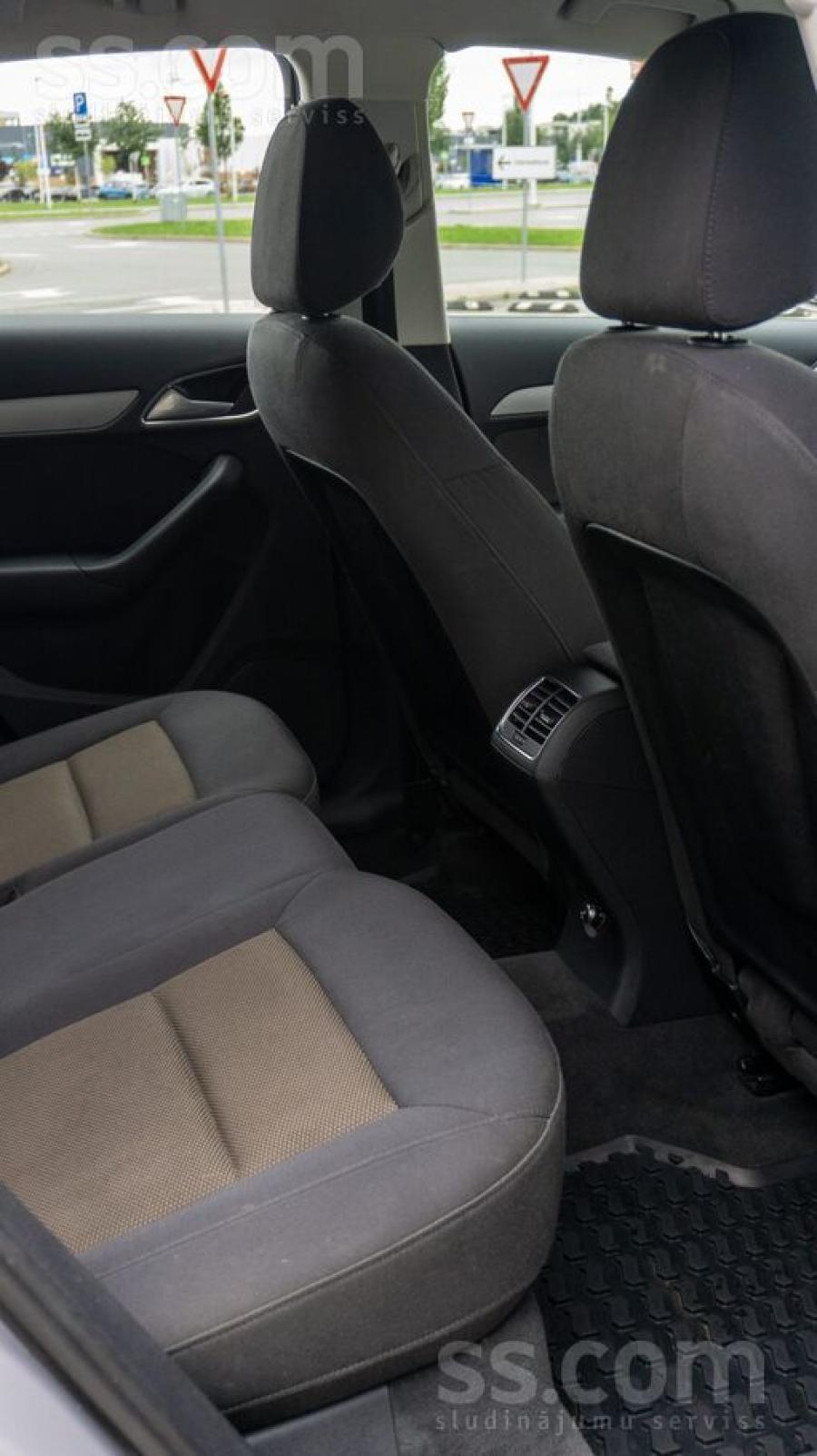 Grey Audi Q3 2012 in Riga, with an engine capacity of 2.00 L and mileage of 147 thousand km for 9990 €, photo 30 on AUTOMOTO.COM.LV
