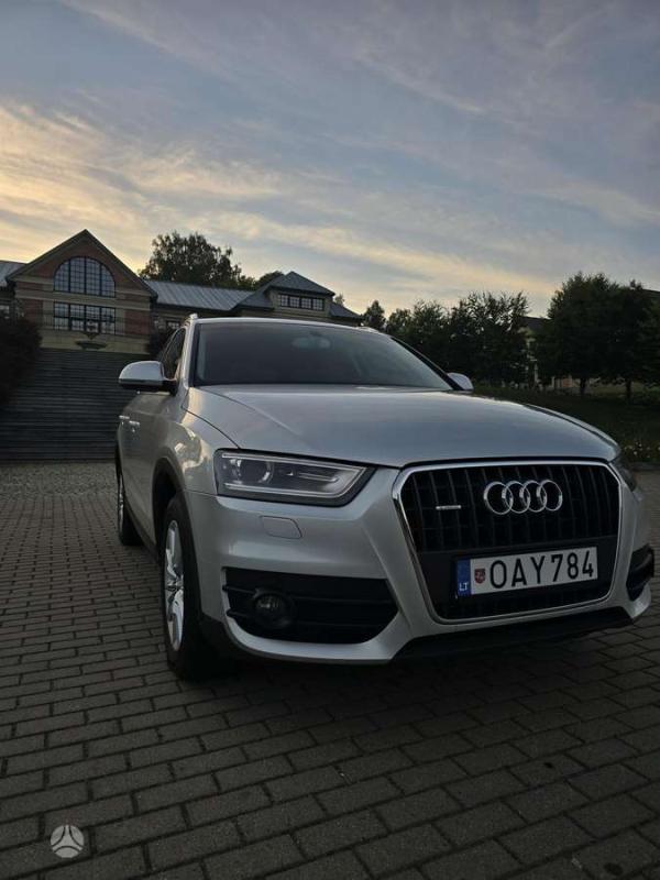 Grey Audi Q3 2012 in Vilnius, with an engine capacity of 1.97 L and mileage of 249 thousand km for 10950 €, photo 6 on AUTOMOTO.COM.LV