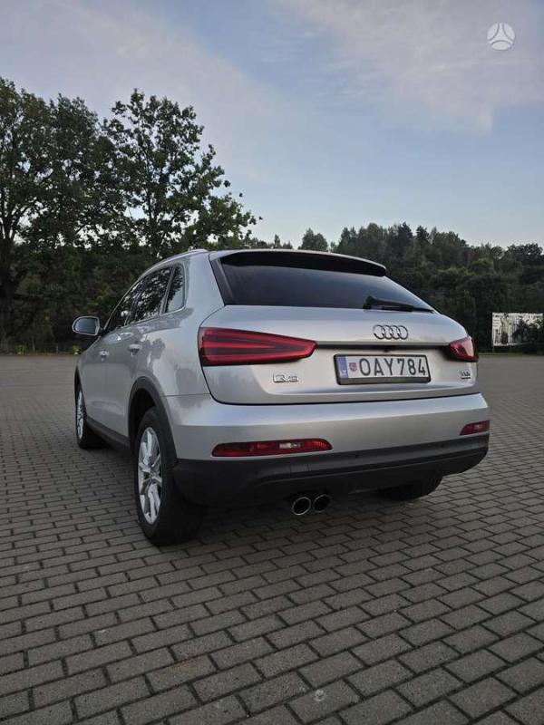 Grey Audi Q3 2012 in Vilnius, with an engine capacity of 1.97 L and mileage of 249 thousand km for 10950 €, photo 8 on AUTOMOTO.COM.LV