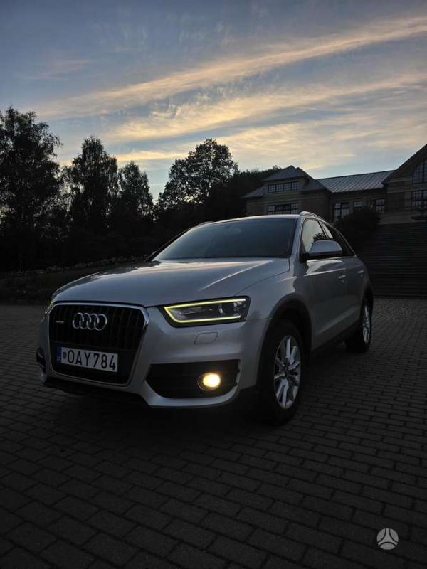 Grey Audi Q3 2012 in Vilnius, with an engine capacity of 1.97 L and mileage of 249 thousand km for 10950 €, photo 11 on AUTOMOTO.COM.LV