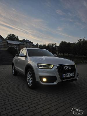 Grey Audi Q3 2012 in Vilnius, with an engine capacity of 2.00 L and mileage of 240 thousand km for 9999 €, photo  on AUTOMOTO.COM.LV