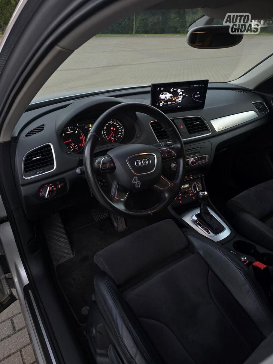 Pelēks Audi Q3 2012 Viļņa, ar dzinēja tilpumu 2.00 L un nobraukumu 240 tūkst. km par 9999 €, foto 6 vietnē AUTOMOTO.COM.LV