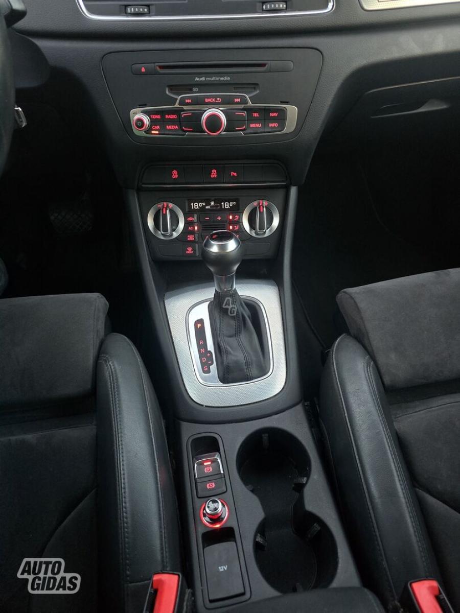 Pelēks Audi Q3 2012 Viļņa, ar dzinēja tilpumu 2.00 L un nobraukumu 240 tūkst. km par 9999 €, foto 9 vietnē AUTOMOTO.COM.LV