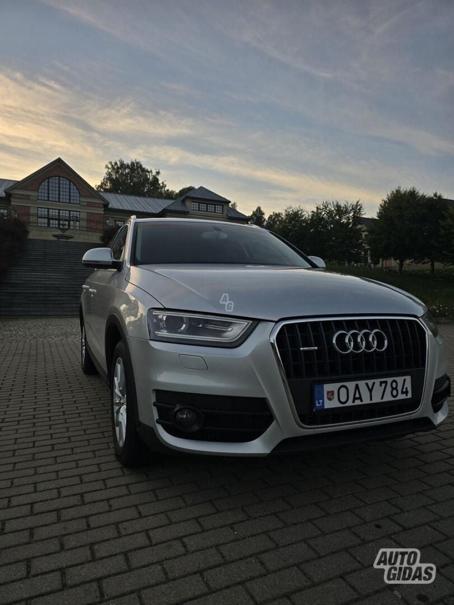 Pelēks Audi Q3 2012 Viļņa, ar dzinēja tilpumu 2.00 L un nobraukumu 240 tūkst. km par 9999 €, foto 16 vietnē AUTOMOTO.COM.LV