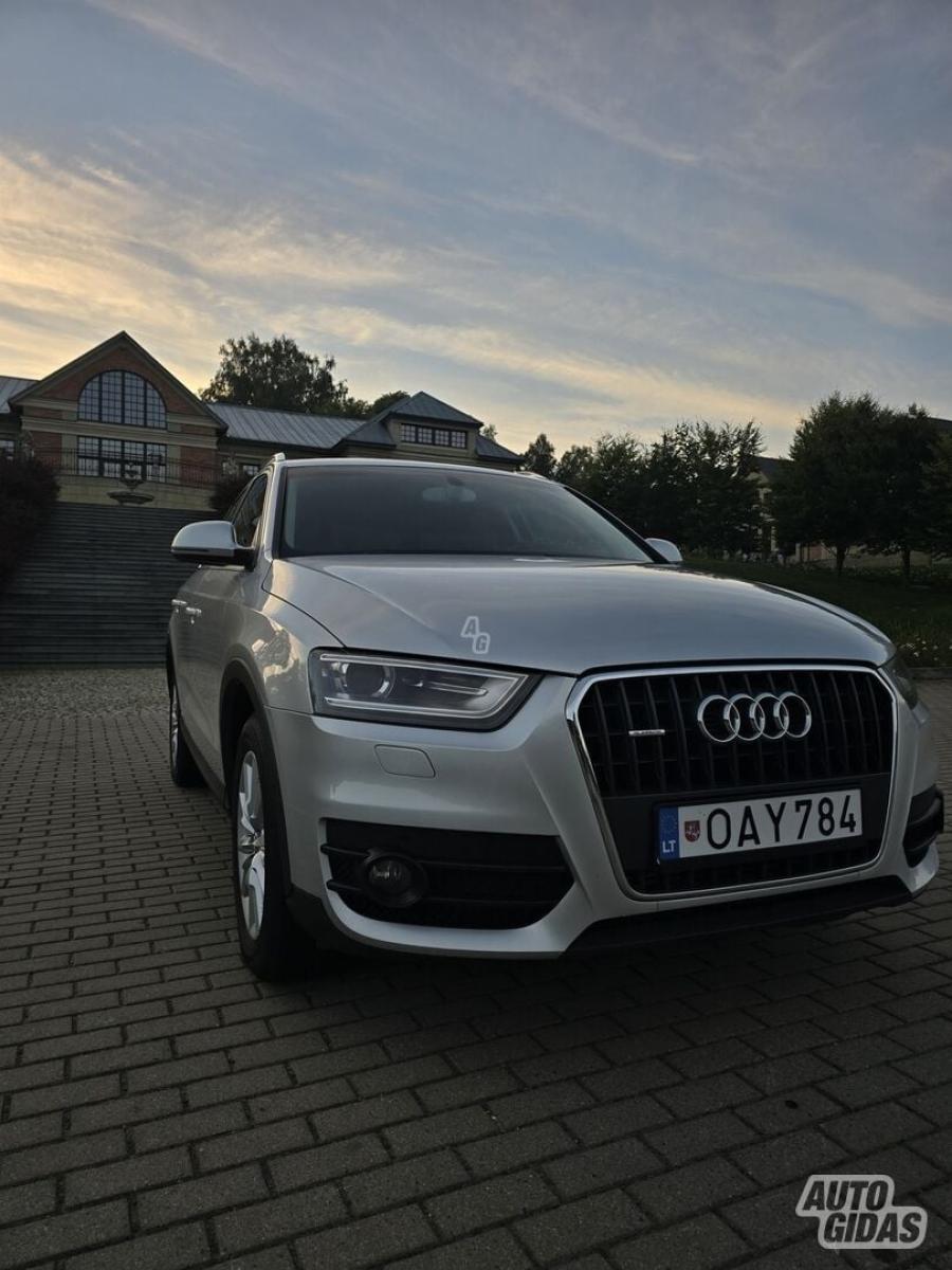 Pelēks Audi Q3 2012 Viļņa, ar dzinēja tilpumu 2.00 L un nobraukumu 240 tūkst. km par 9999 €, foto 17 vietnē AUTOMOTO.COM.LV