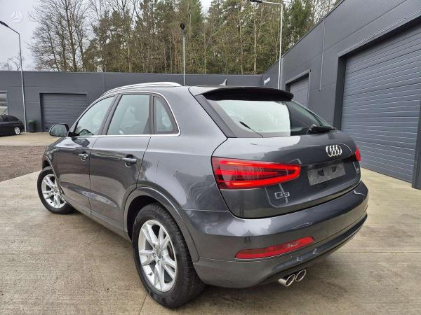 Grey Audi Q3 2013 in Utena, with an engine capacity of 1.97 L and mileage of 267 thousand km for 10990 €, photo 3 on AUTOMOTO.COM.LV