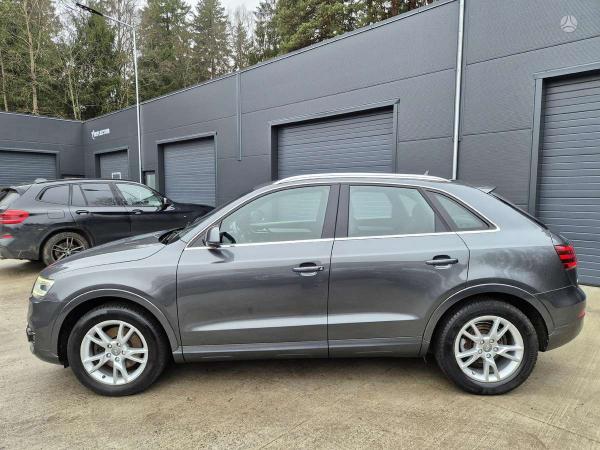 Grey Audi Q3 2013 in Utena, with an engine capacity of 1.97 L and mileage of 267 thousand km for 10990 €, photo 5 on AUTOMOTO.COM.LV