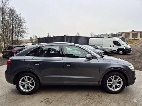 Grey Audi Q3 2013 in Utena, with an engine capacity of 1.97 L and mileage of 267 thousand km for 10990 €, photo 6 on AUTOMOTO.COM.LV