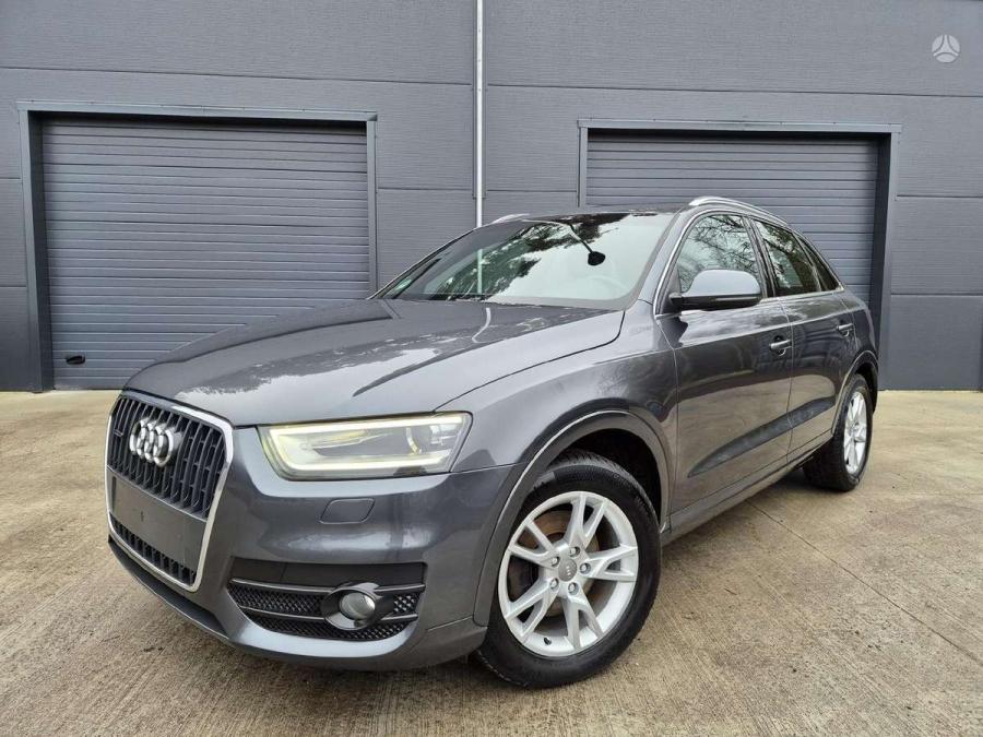 Pelēks Audi Q3 2013 Utena, ar dzinēja tilpumu 1.97 L un nobraukumu 266 tūkst. km par 11250 €, foto 1 vietnē AUTOMOTO.COM.LV