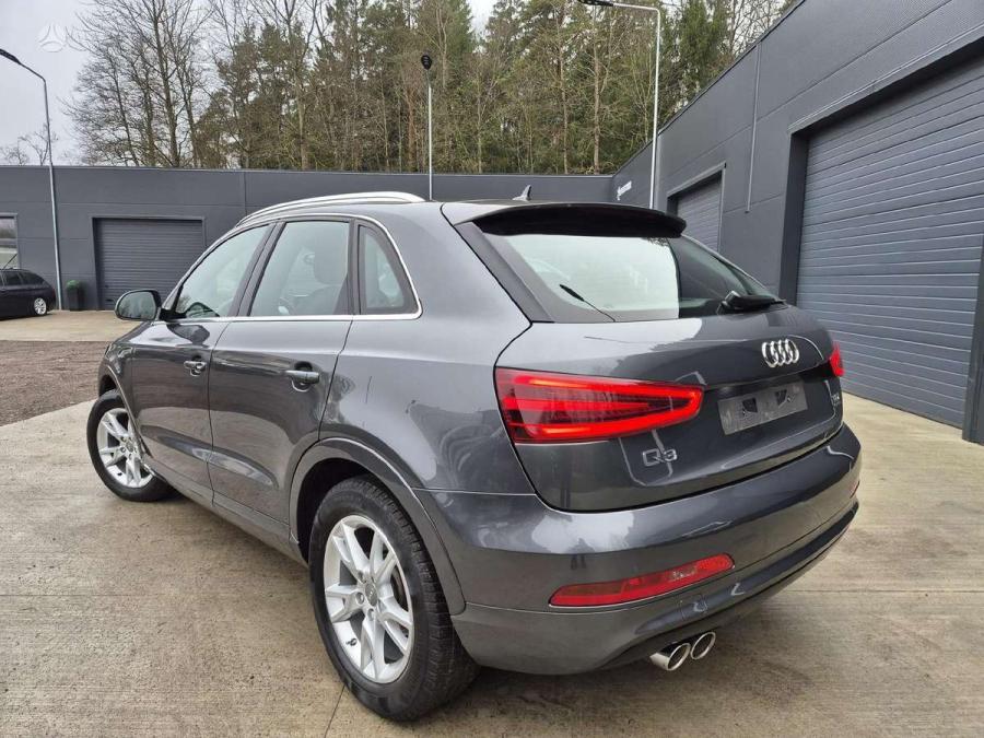Pelēks Audi Q3 2013 Utena, ar dzinēja tilpumu 1.97 L un nobraukumu 266 tūkst. km par 11250 €, foto 4 vietnē AUTOMOTO.COM.LV