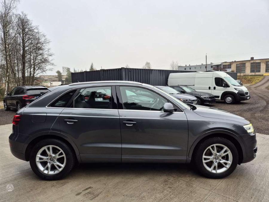 Pelēks Audi Q3 2013 Utena, ar dzinēja tilpumu 1.97 L un nobraukumu 266 tūkst. km par 11250 €, foto 7 vietnē AUTOMOTO.COM.LV
