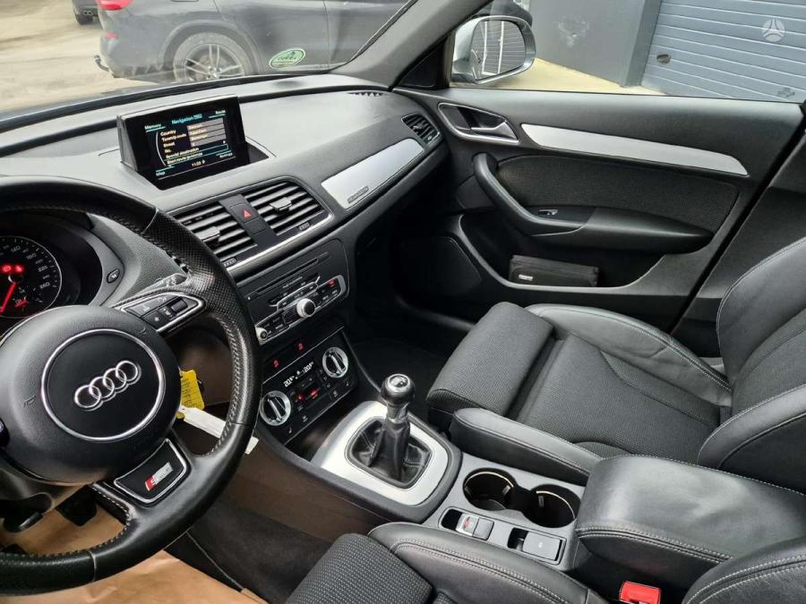 Pelēks Audi Q3 2013 Utena, ar dzinēja tilpumu 1.97 L un nobraukumu 266 tūkst. km par 11250 €, foto 14 vietnē AUTOMOTO.COM.LV