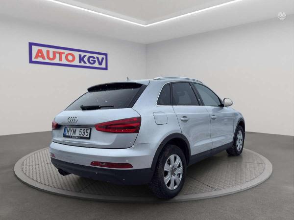 Grey Audi Q3 2013 in Kaunas, with an engine capacity of 2.00 L and mileage of 296 thousand km for 10999 €, photo 5 on AUTOMOTO.COM.LV