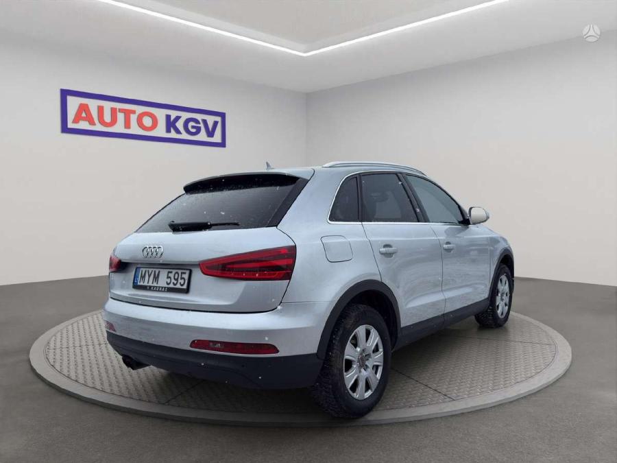 Pelēks Audi Q3 2013 Kauņa, ar dzinēja tilpumu 2.00 L un nobraukumu 296 tūkst. km par 10999 €, foto 5 vietnē AUTOMOTO.COM.LV