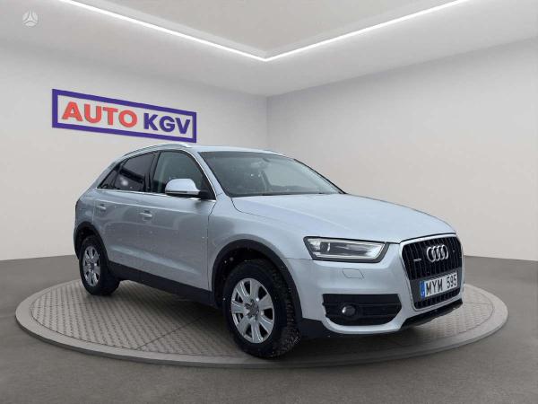 Grey Audi Q3 2013 in Kaunas, with an engine capacity of 2.00 L and mileage of 296 thousand km for 10999 €, photo 7 on AUTOMOTO.COM.LV