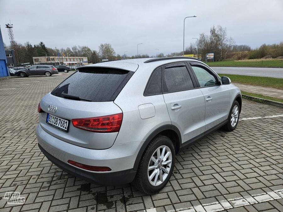 Grey Audi Q3 2013 in Panevezys, with an engine capacity of 2.00 L and mileage of 241 thousand km for 8700 €, photo 5 on AUTOMOTO.COM.LV