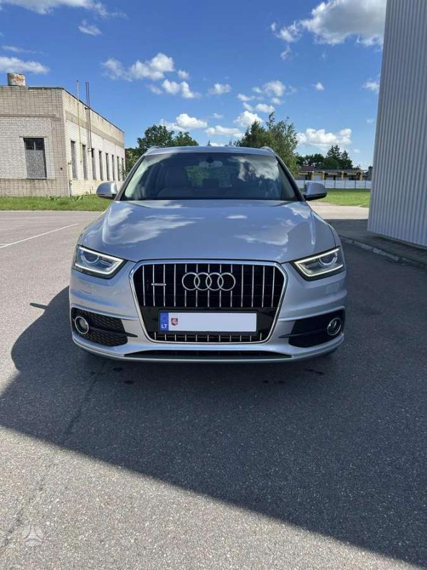 Pelēks Audi Q3 2013 Vilkaviškis, ar dzinēja tilpumu 1.97 L un nobraukumu 207 tūkst. km par 8500 €, foto 2 vietnē AUTOMOTO.COM.LV