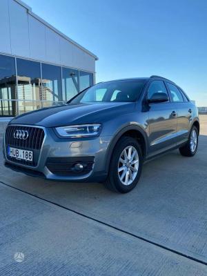 Pelēks Audi Q3 2013 Viļņa, ar dzinēja tilpumu 1.97 L un nobraukumu 234 tūkst. km par 9490 €, foto  vietnē AUTOMOTO.COM.LV