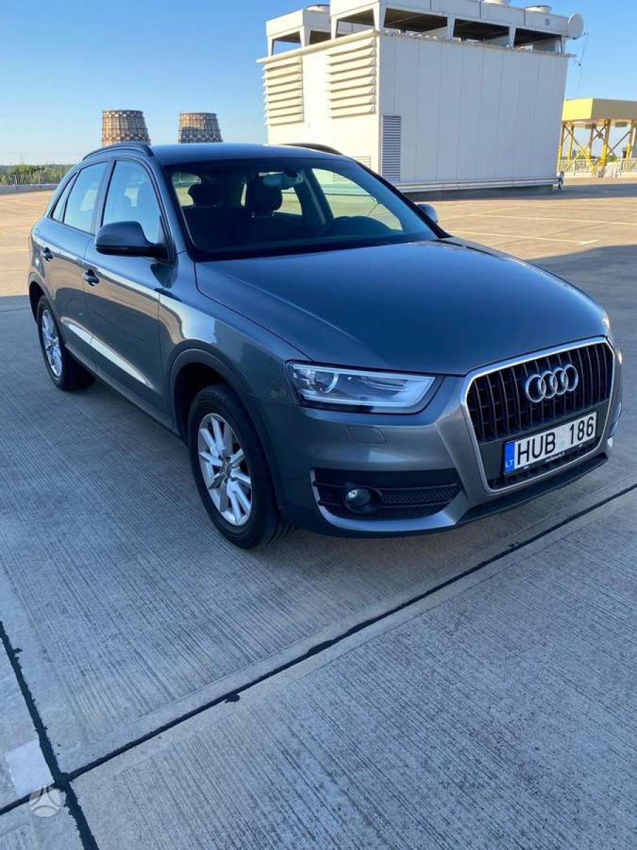 Pelēks Audi Q3 2013 Viļņa, ar dzinēja tilpumu 1.97 L un nobraukumu 234 tūkst. km par 9490 €, foto 4 vietnē AUTOMOTO.COM.LV