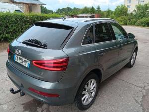 Grey Audi Q3 2013 in Jurbarkas, with an engine capacity of 1.97 L and mileage of 289 thousand km for 8950 €, photo 7 on AUTOMOTO.COM.LV