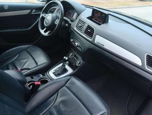 Grey Audi Q3 2013 in Jurbarkas, with an engine capacity of 1.97 L and mileage of 289 thousand km for 8950 €, photo 12 on AUTOMOTO.COM.LV