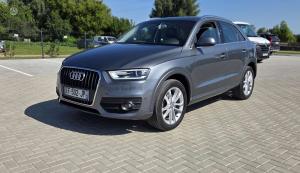 Pelēks Audi Q3 2013 Tauragė, ar dzinēja tilpumu 1.97 L un nobraukumu 183 tūkst. km par 9100 €, foto  vietnē AUTOMOTO.COM.LV
