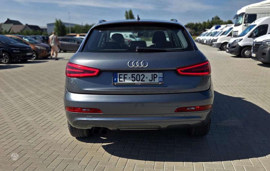 Pelēks Audi Q3 2013 Tauragė, ar dzinēja tilpumu 1.97 L un nobraukumu 183 tūkst. km par 9100 €, foto 7 vietnē AUTOMOTO.COM.LV