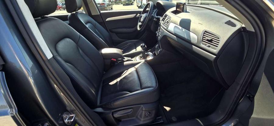 Pelēks Audi Q3 2013 Tauragė, ar dzinēja tilpumu 1.97 L un nobraukumu 183 tūkst. km par 9100 €, foto 12 vietnē AUTOMOTO.COM.LV